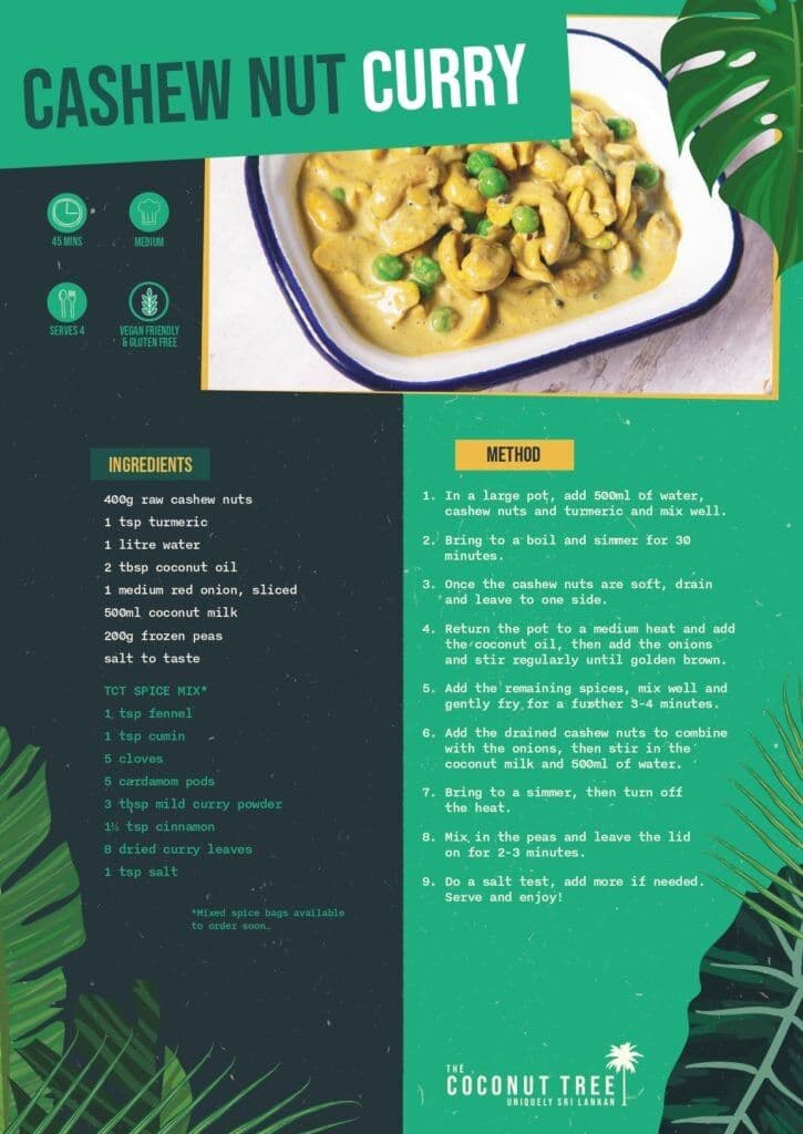 Cashew Nut curry