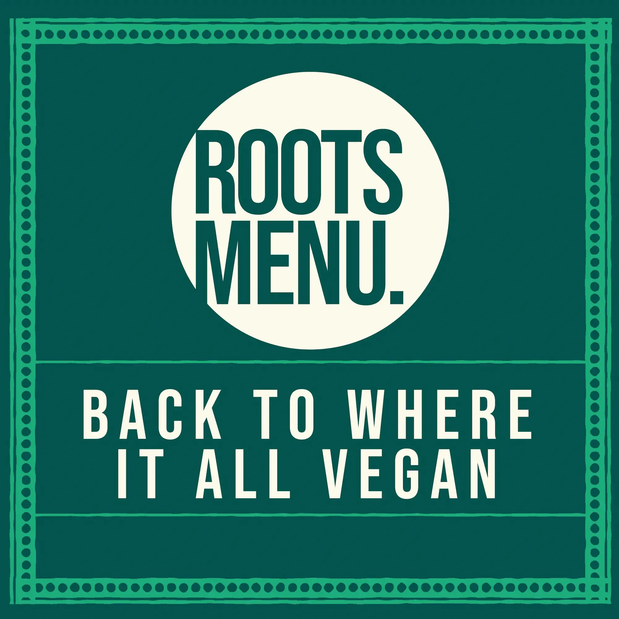 A UNIQUE TCT MENU FOR VEGANUARY